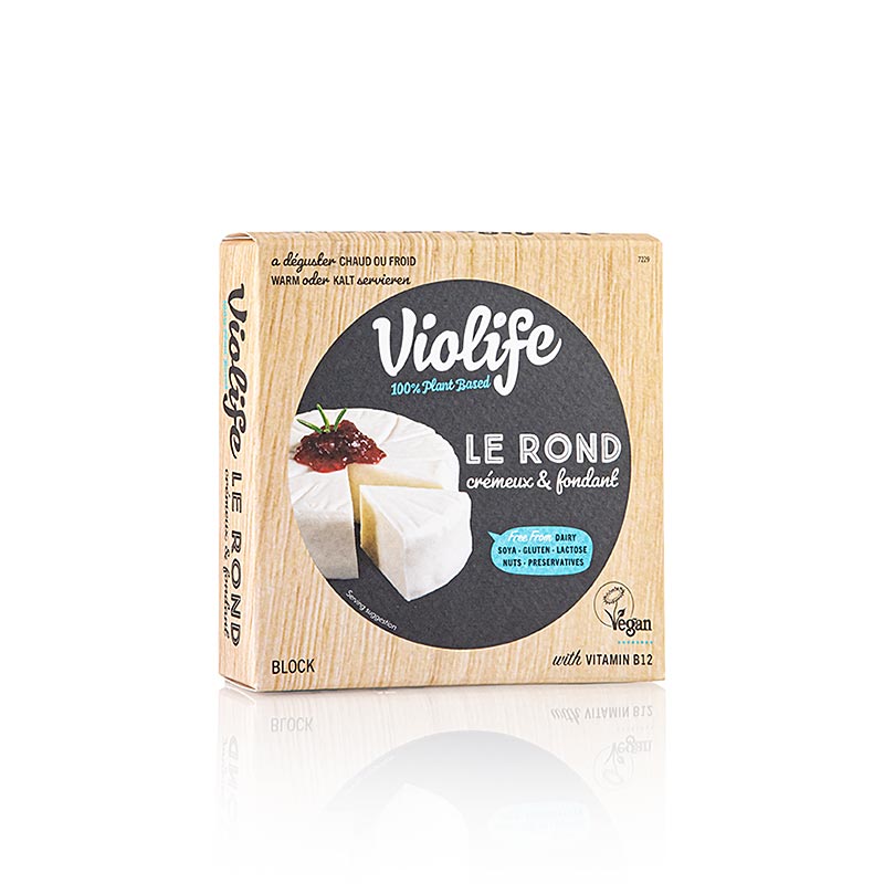 Violife - Le Rond, pieza, alternativa vegana al queso tierno (como ...
