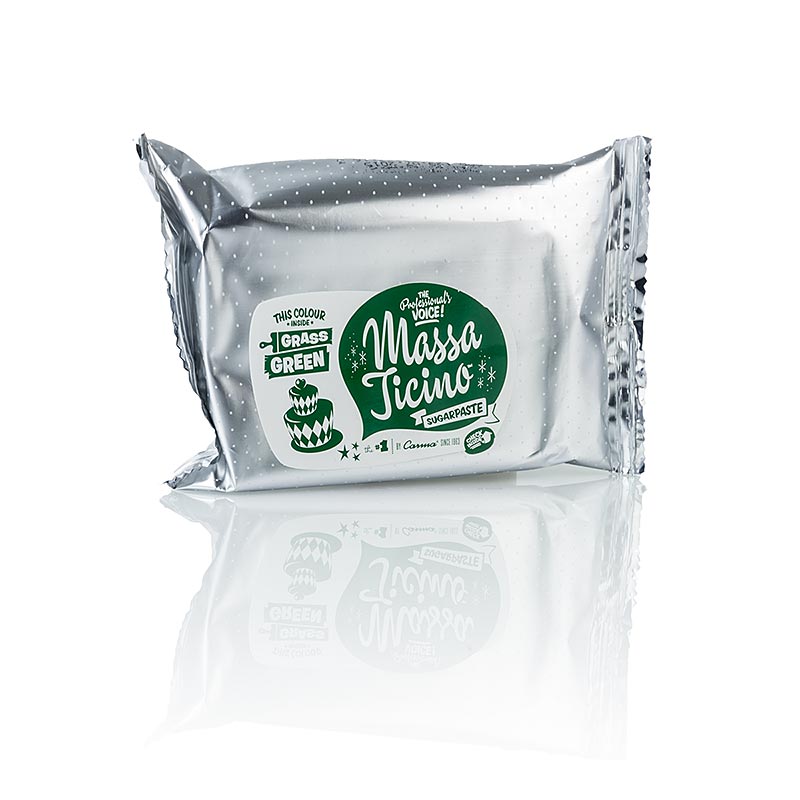 Massa Ticino 250 g, cake topping, Grass Green, vegan, AZO-free, Carma ...